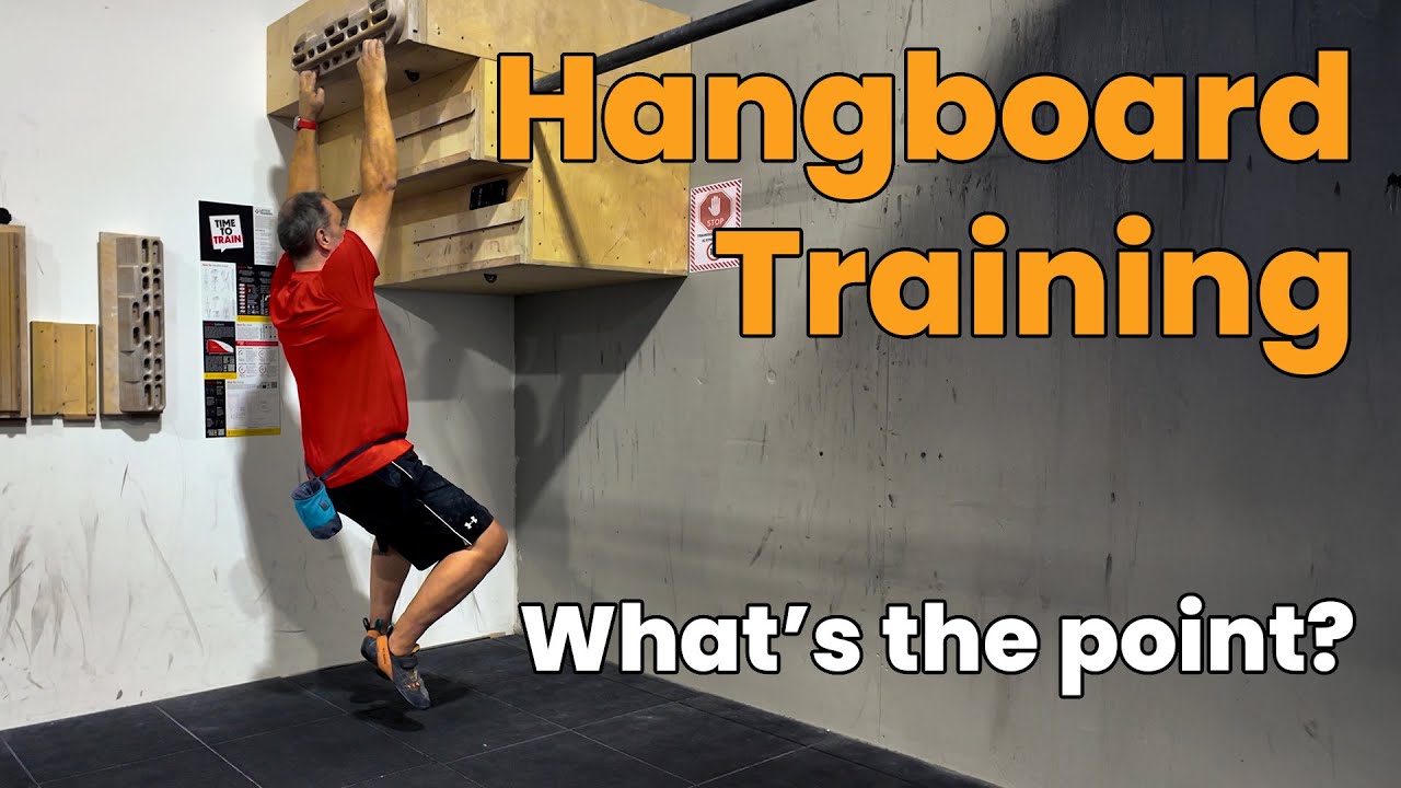 Fingerboard Training lets you climb crimps - YouTube