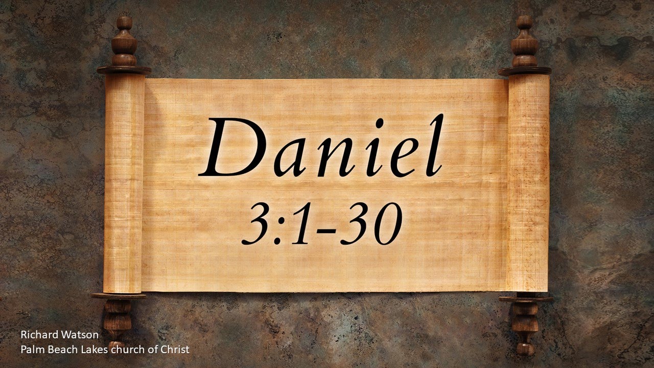 Daniel 3:1-30 - YouTube