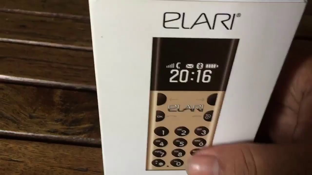Russian Phone Elari NanoPhone - YouTube