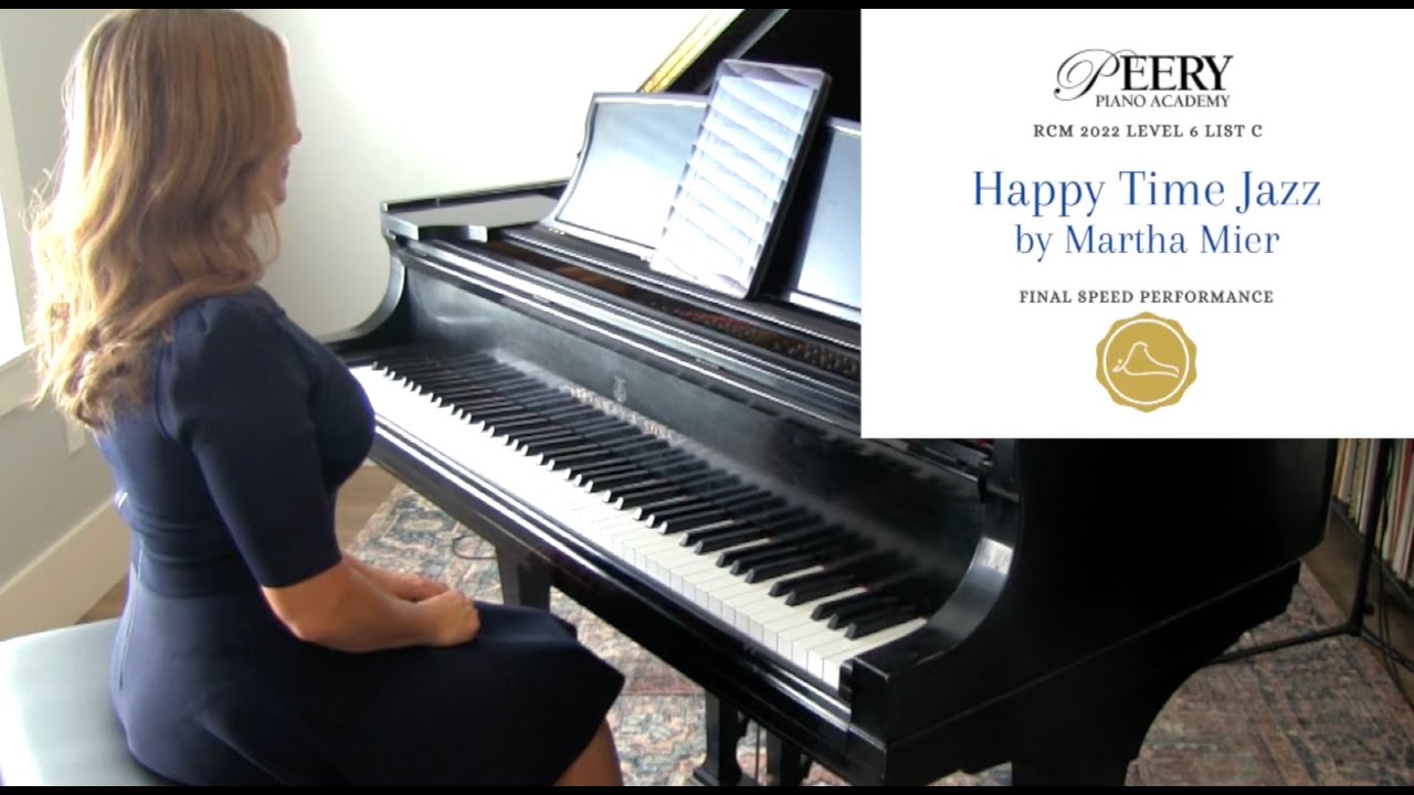 Happy Time Jazz by Martha Mier (RCM Level 6 List C 2022 Celebration ...
