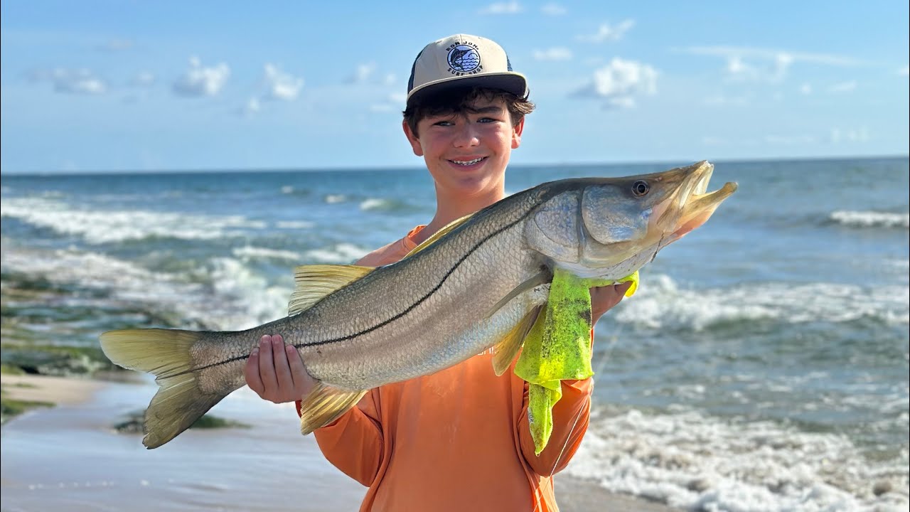 Catching First Ever Snook - YouTube