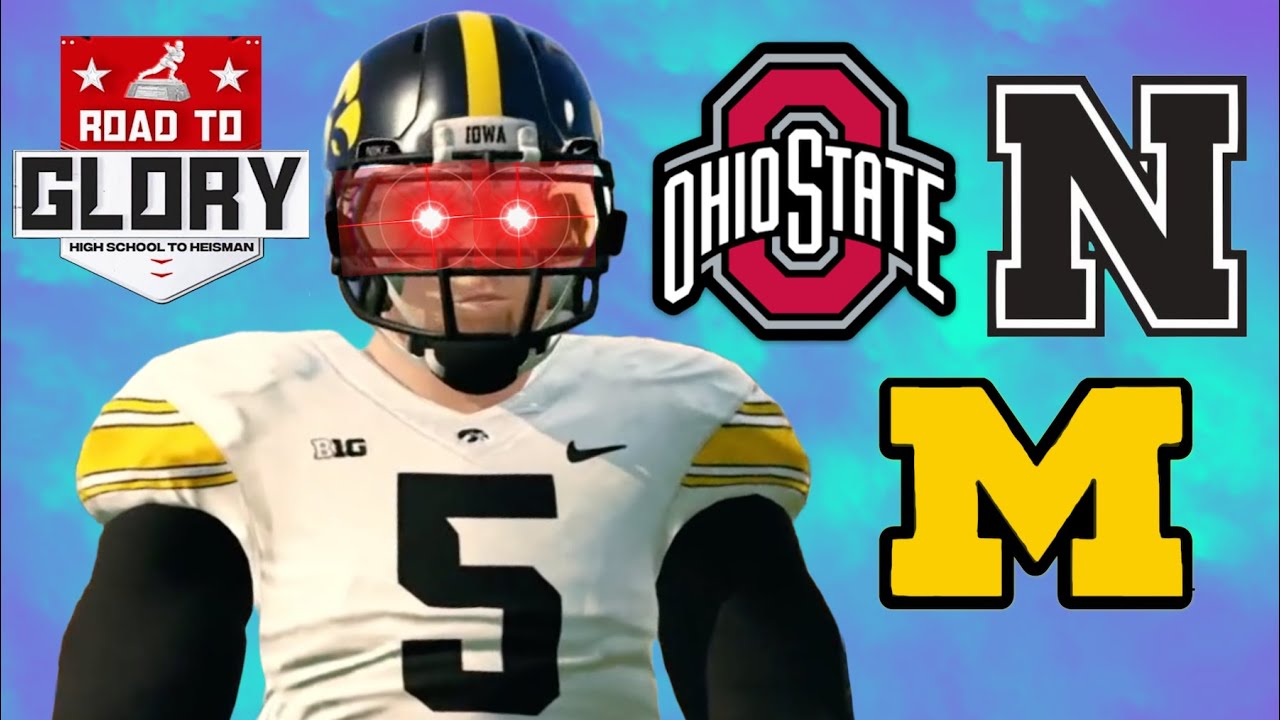 Can An IOWA QB Win the Heisman? | NCAA 14 Patrick Fitzpatrick QB RTG - YouTube