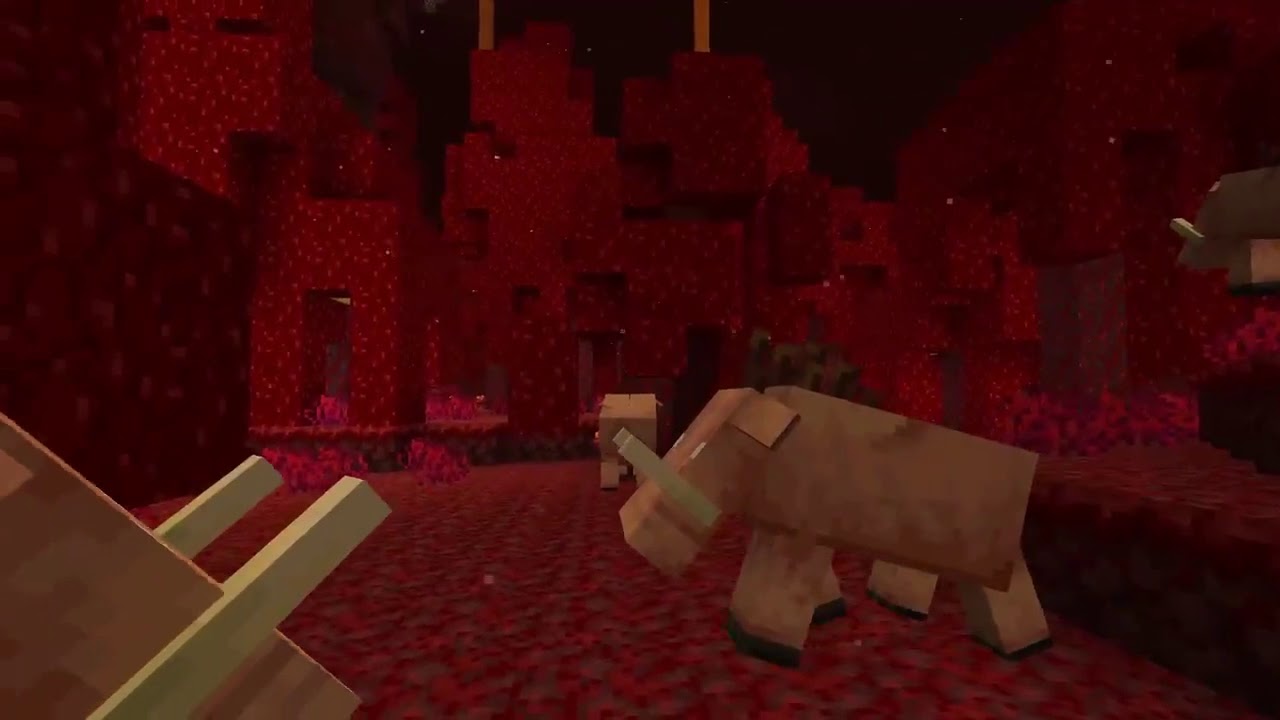 Novos mobs Nether-Update Minecon 2019 - YouTube