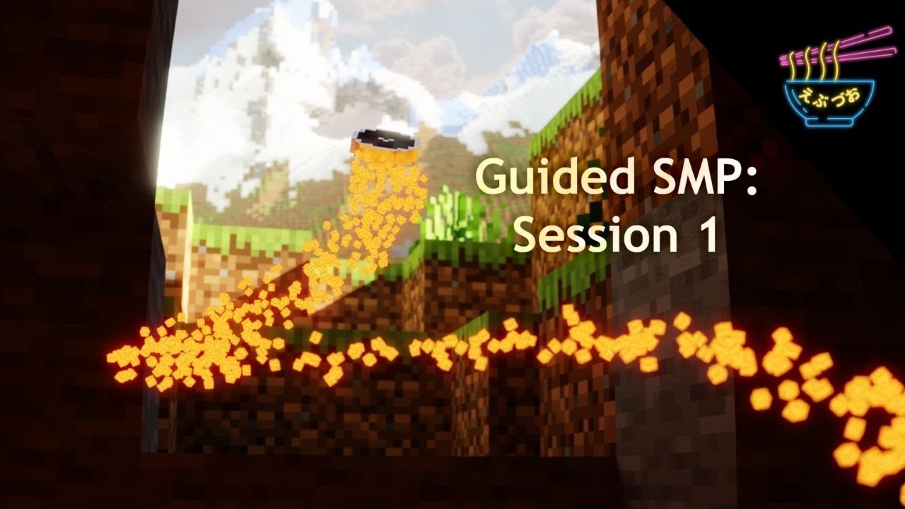 Joining the coolest SMP I've ever seen... | Guided SMP Session 1 - YouTube