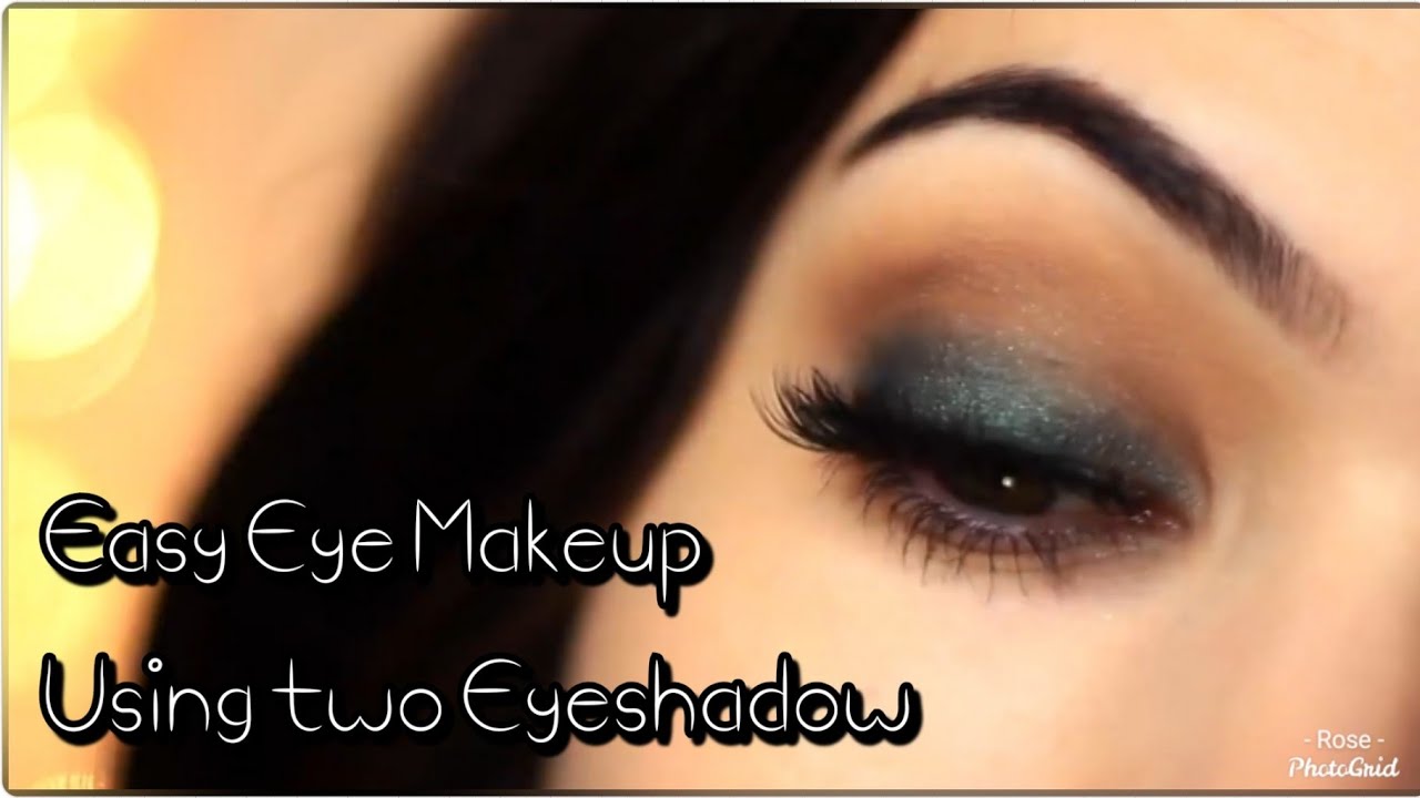 Beginners Eye Makeup Tutorial. Using One Matte And One Metallic | How ...