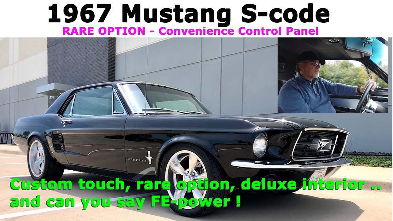 1967 Mustang Coupe S-code -- Restoration, Custom Touches, and RARE ...