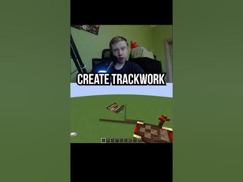 Create TrackWork. Minecraft mod news - YouTube