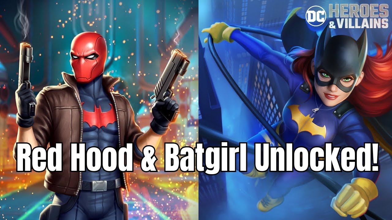DC Heroes & Villains: Batgirl & Red Hood Unlocked! - YouTube