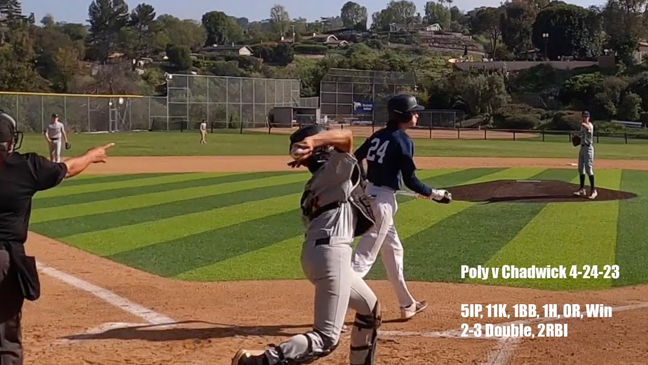 Poly v Chadwick Prep 4/24/23 Highlights - YouTube