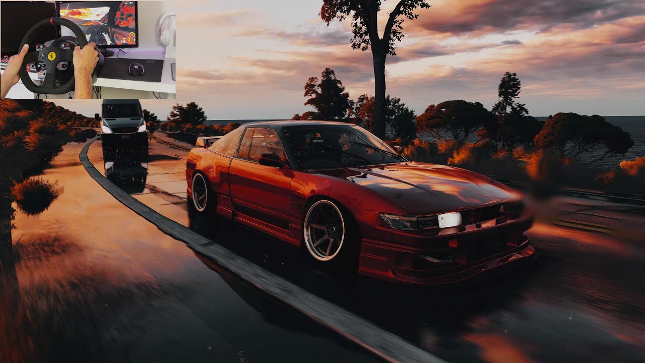 550HP Nissan 180SX- Assetto Corsa | PCH Max Graphics | T300RS Gameplay ...