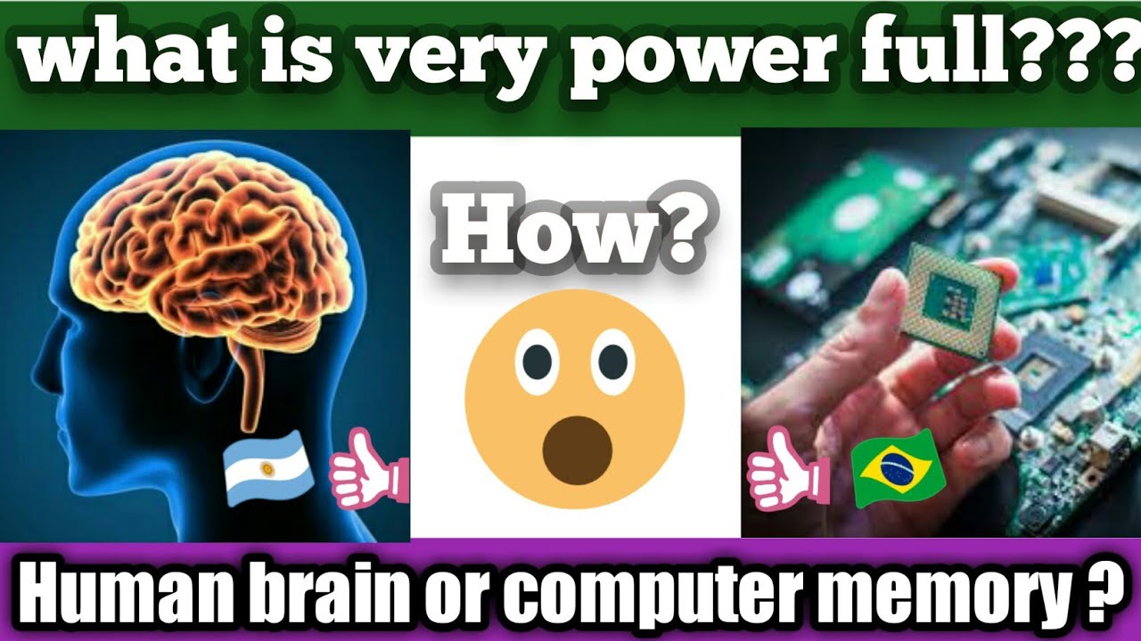 Do Computer be strong and speedy like human brain? Human brain vs ...