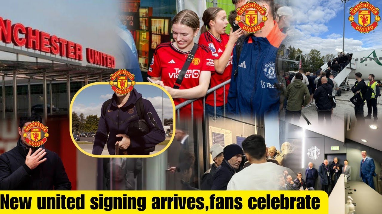 💯🔥MAN UNITED'S NEW SIGNING ARRIVES: READY TO SHINE IN JANUARY 💯🔥 - YouTube