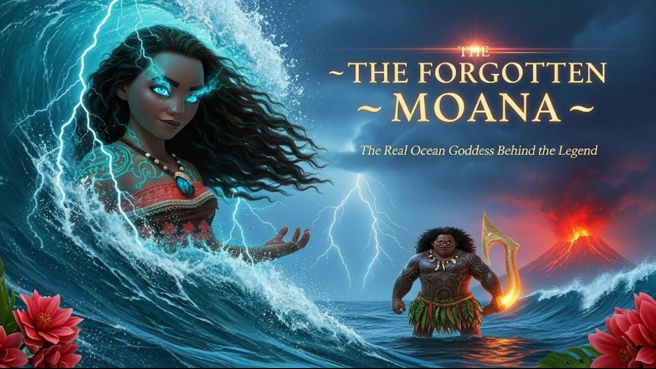 The Forgotten Moana: The Real Ocean Goddess Behind Disney’s Legend ...