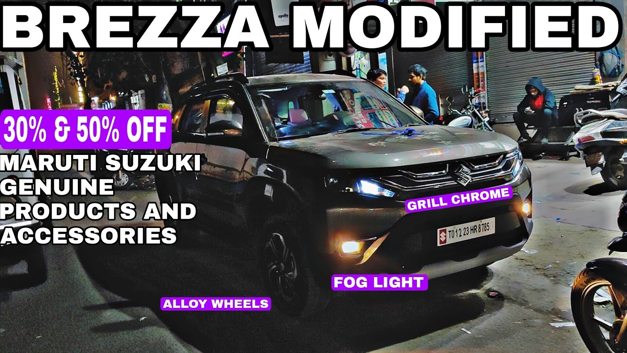 BREZZA MODIFIED WITH 50%DISCOUNT🔥2023 Brezza LXI Modified🔥#brezza2023 # ...