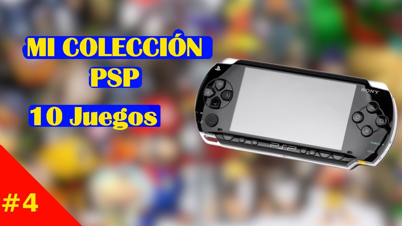 😴 Sony PSP 04 Colección de Videojuegos, 10 Videojuegos, mostrando su ...