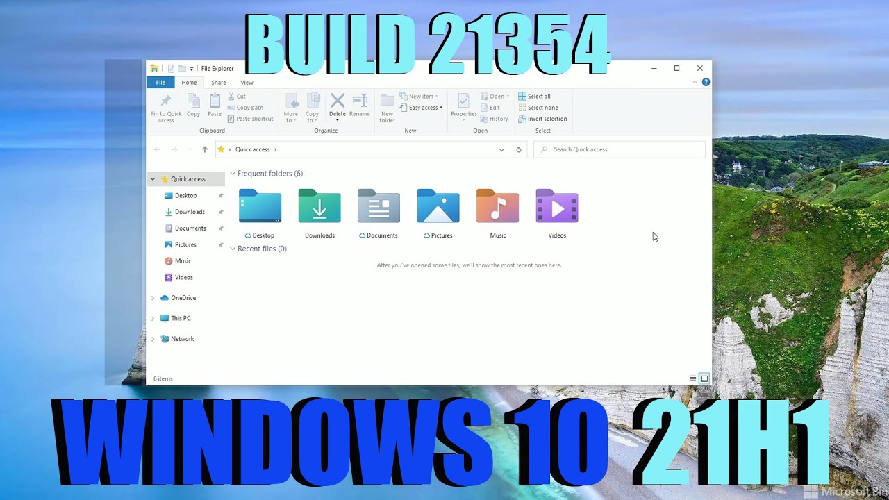 Windows 10 21H1 Developer Preview (4/7/2021) | Getting Closer! - YouTube