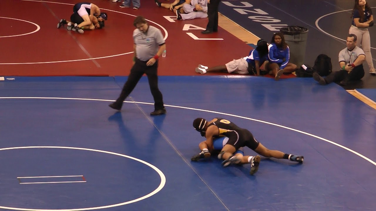 Chris Pagan (Osceola) 170lbs Sophomore year vs South Dade - YouTube