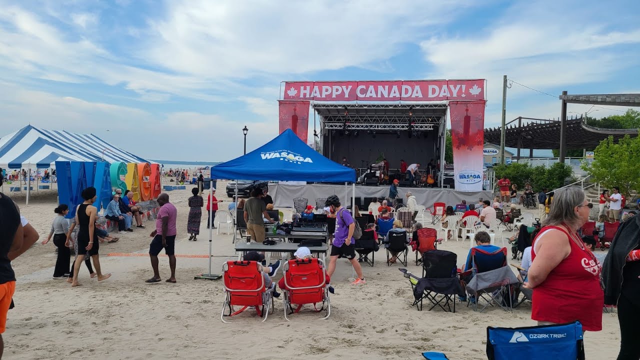 Canada Day at Wasaga Beach || 2022 || Ontario || Canada 🇨🇦 🍁 🇨🇦 150th ...