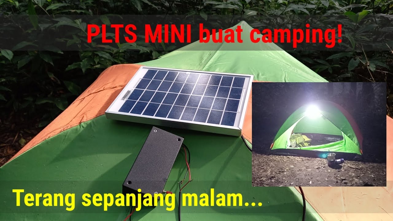 Plts mini 3 v untuk Lampu camping murah dari Baterai 18650 dicas pakai ...