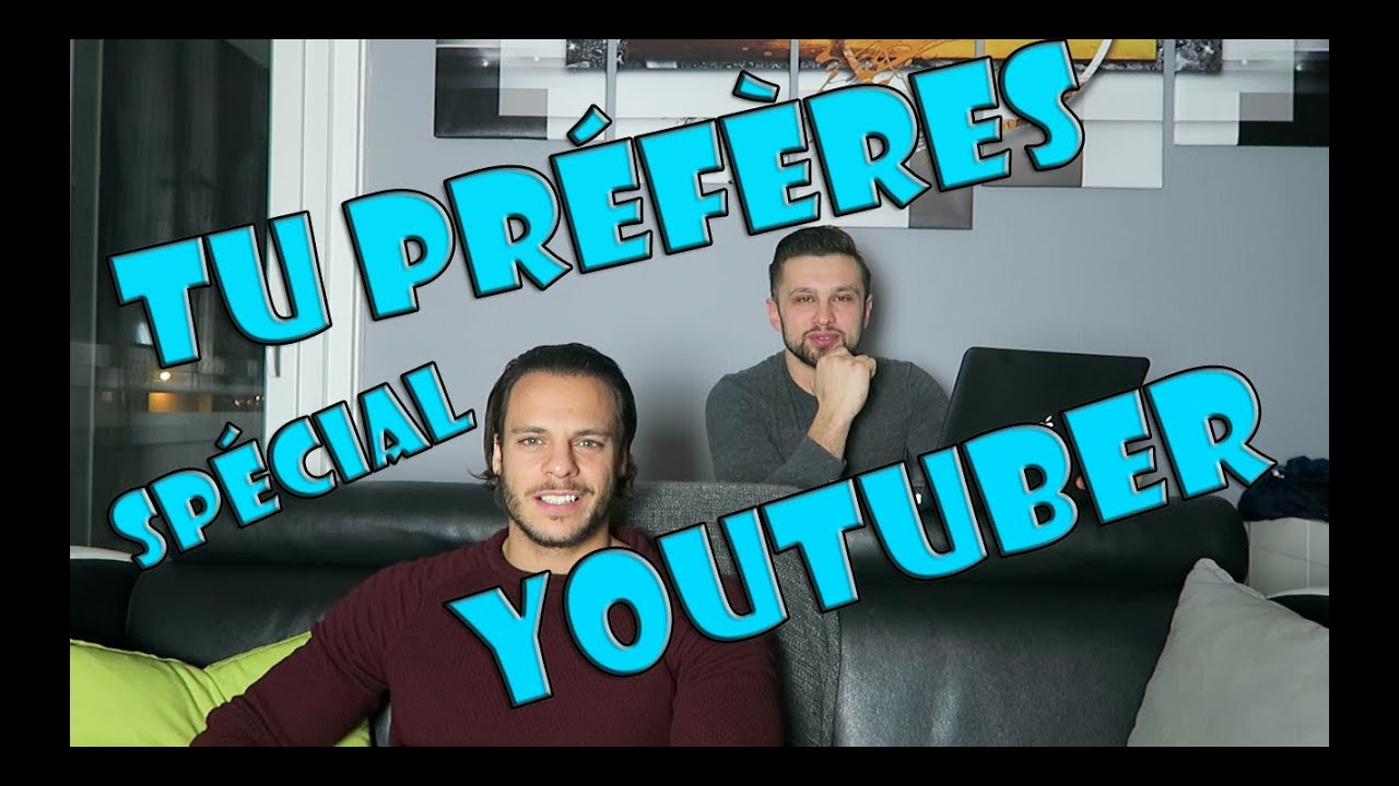 TU PREFERES SPECIAL YOUTUBER : TIBO INSHAPE OU JAMCORE DZ - YouTube