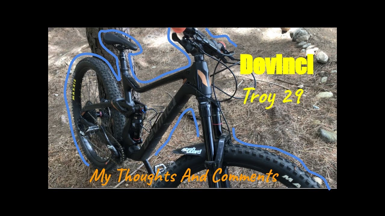 The Best Trail Bike Ever??? Trialing a Devinci Troy Carbon 29' - YouTube