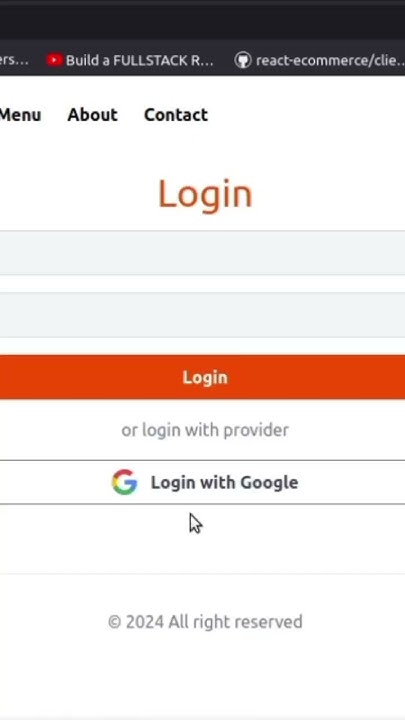 responsive restaurant ordering system website using Next.js and Tailwind - YouTube