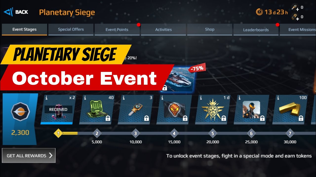 Planetary Siege- October New Event- Review #modernwarships - YouTube