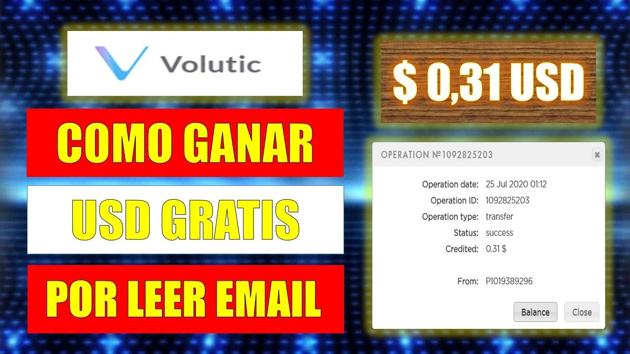 💰 Volutic Si Paga - Como Ganar USD Gratis a PAYEER Por LEER EMAIL ...