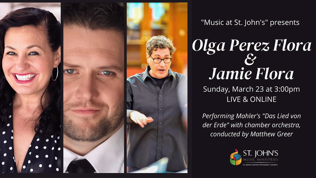 "Music at St. John's" Presents Olga Perez Flora & Jamie Flora | March ...