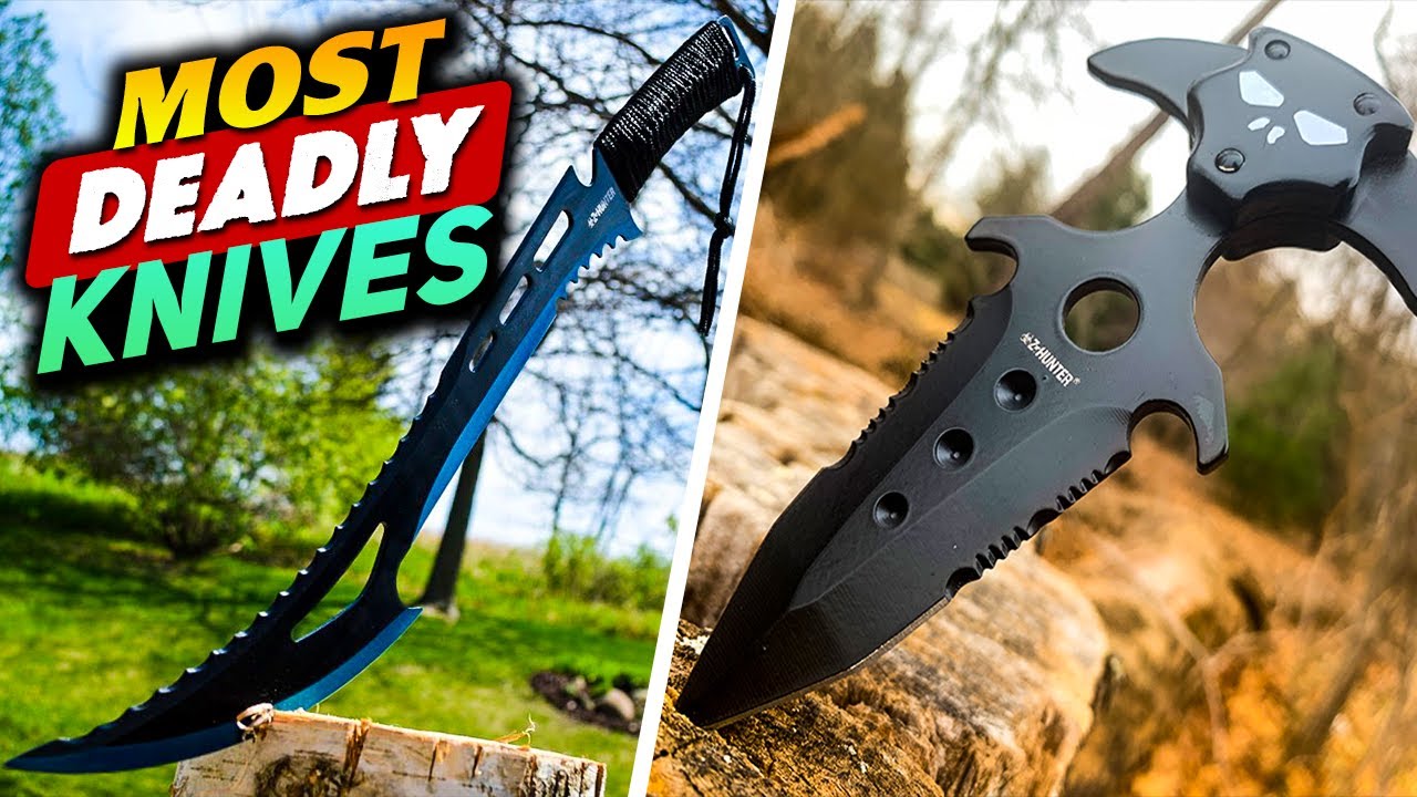 Top 5 Most Dangerous and Deadly Survival Knives - YouTube