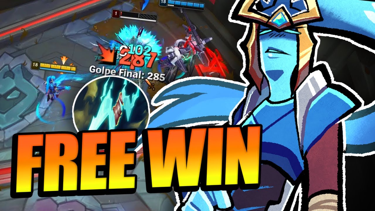 KALISTA Y ESTE ITEM QUE ES UNA VICTORIA GRATIS EN ARENA | League of ...