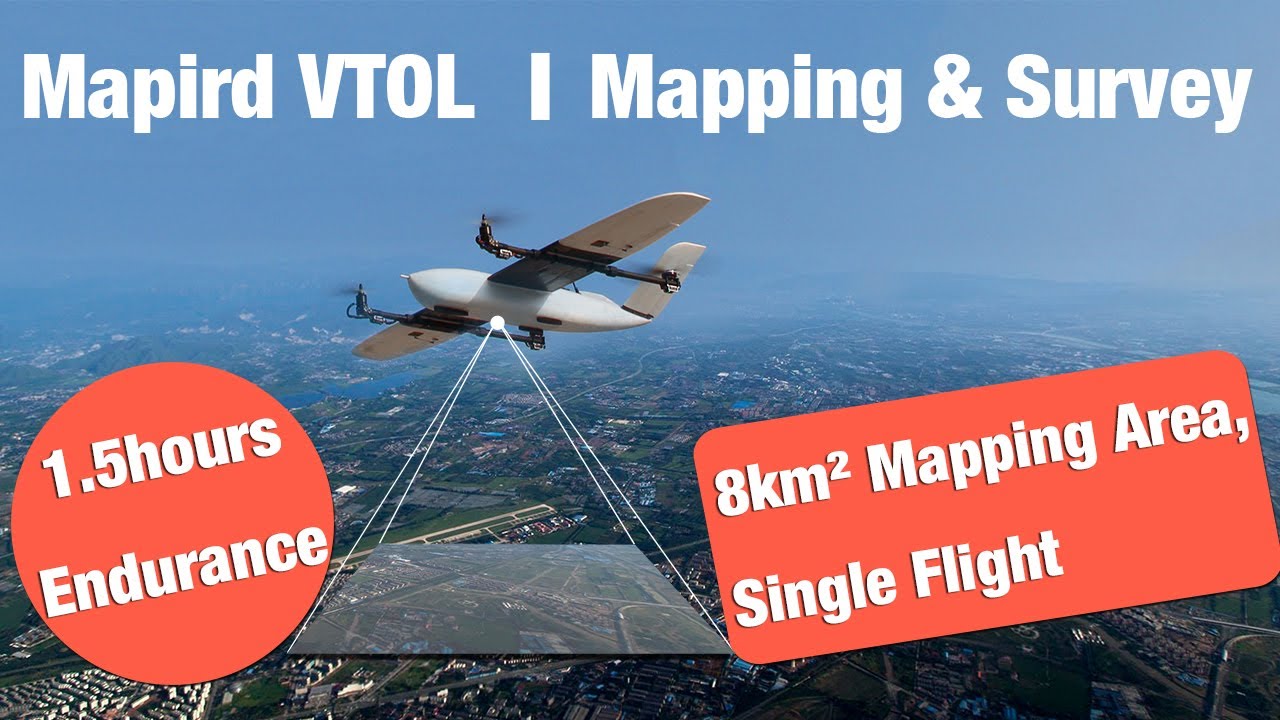 Introducing Mapird: professional VTOL fixed-wing for mapping and survey ...
