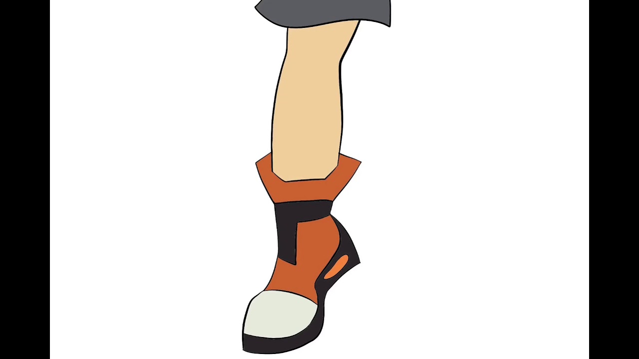 Pidge's foot growing out of her shoe! - YouTube