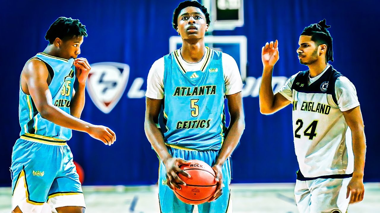 AAU Basketball🔥🔥Atlanta Celtics vs Team New England | Varsity | Adidas ...