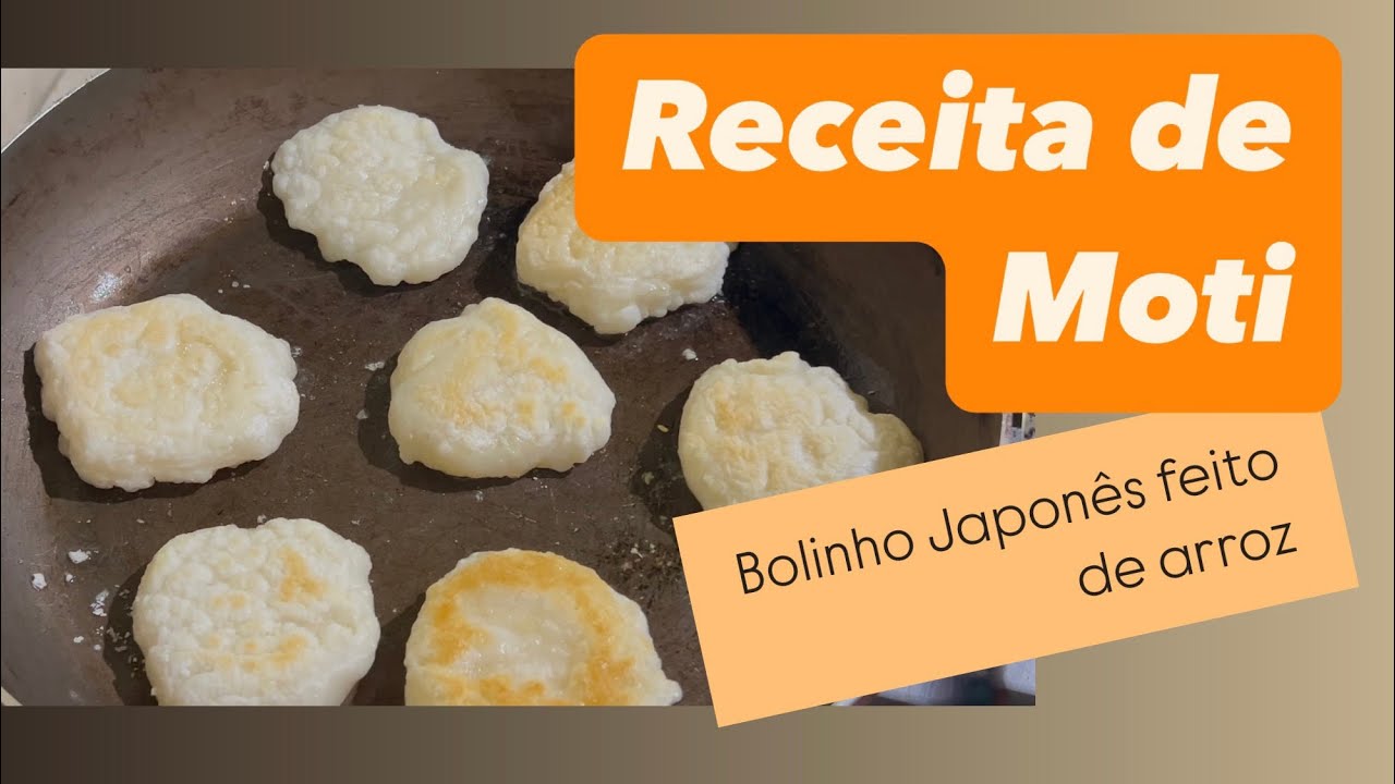 Receita de Moti ou Mochi - Bolinho japonês feito de arroz - YouTube