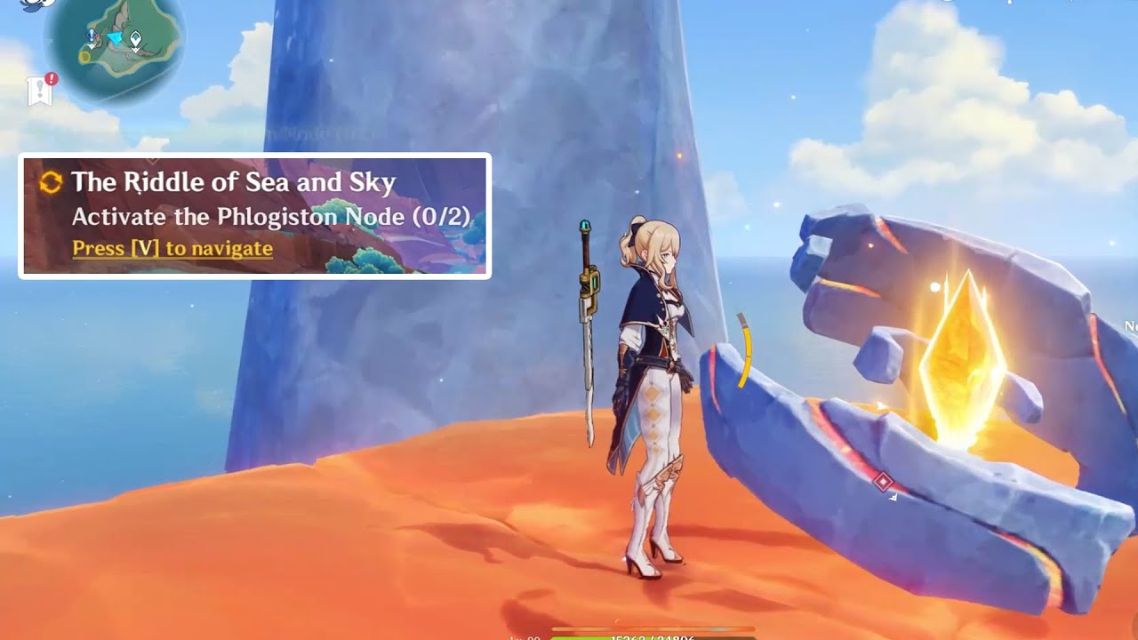Activate the phlogiston Node | Genshin Impact - YouTube