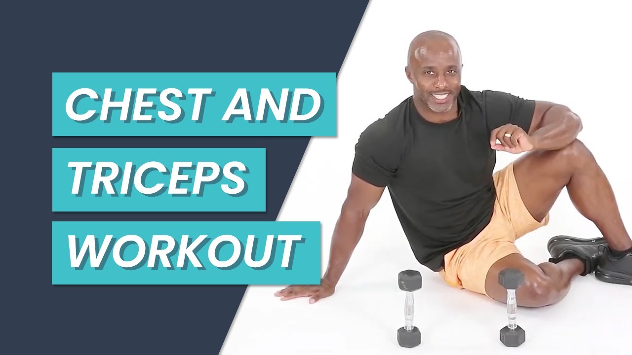 Chest and Triceps - Floor Workout - YouTube