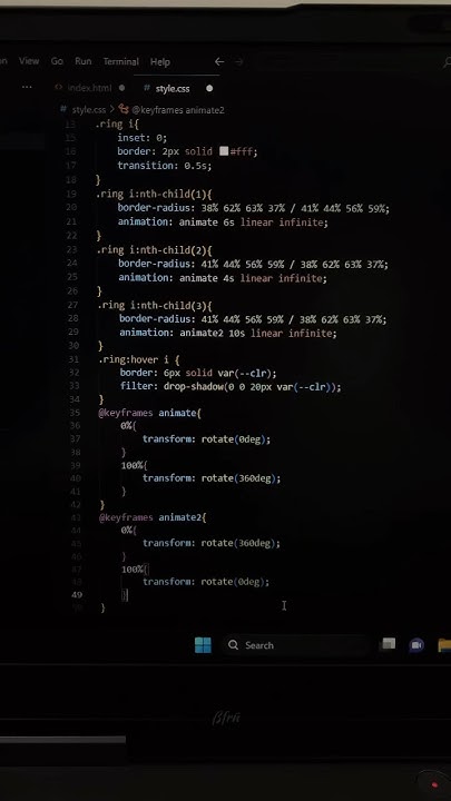 Animated Circles🌀⭕️ Full Video Coming Soon 🔜 Share Coding Respect Python Codelife Youtube