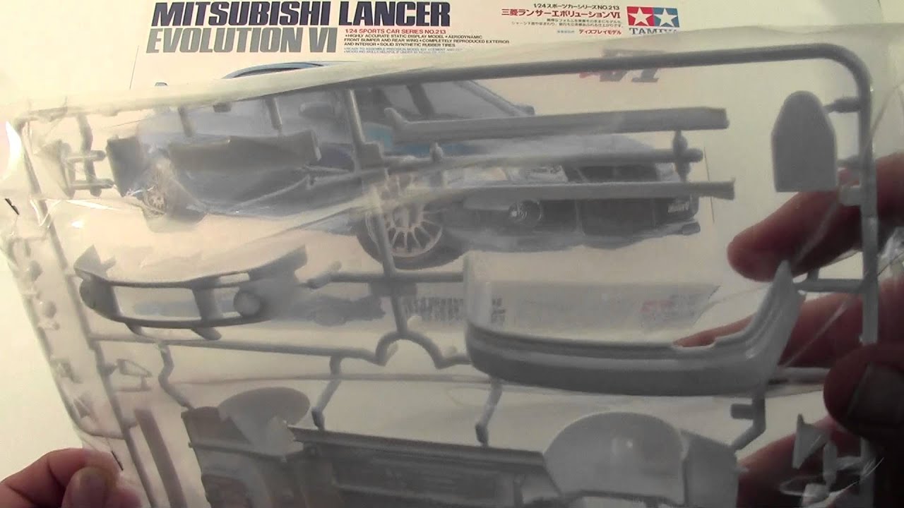 Tamiya 1/24 Mitsubishi Lancer Evolution VI # 24213 www.eModels.co.uk ...