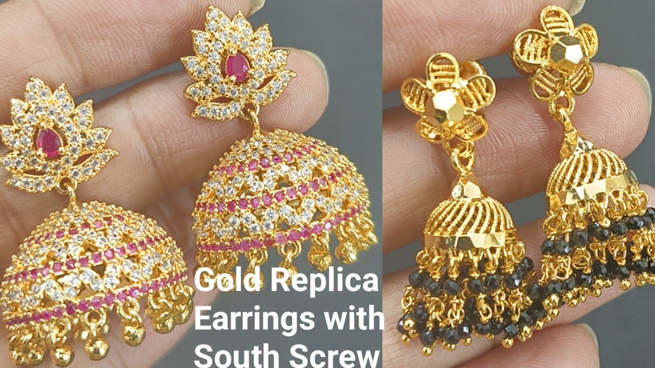 SMC 896 | South Screw Jumkhas | Gold Replica | 7013932993 | Giveaway ...