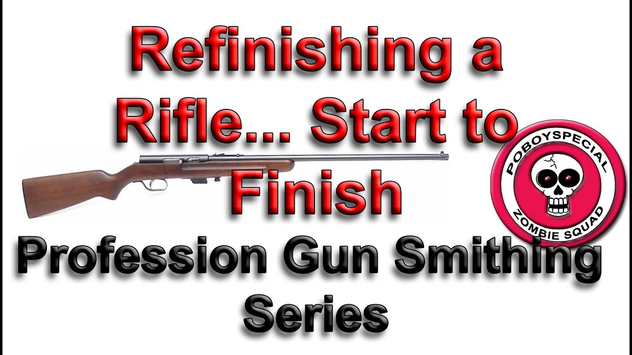Complete rifle restoration - Professional Gun Smithing Series - YouTube