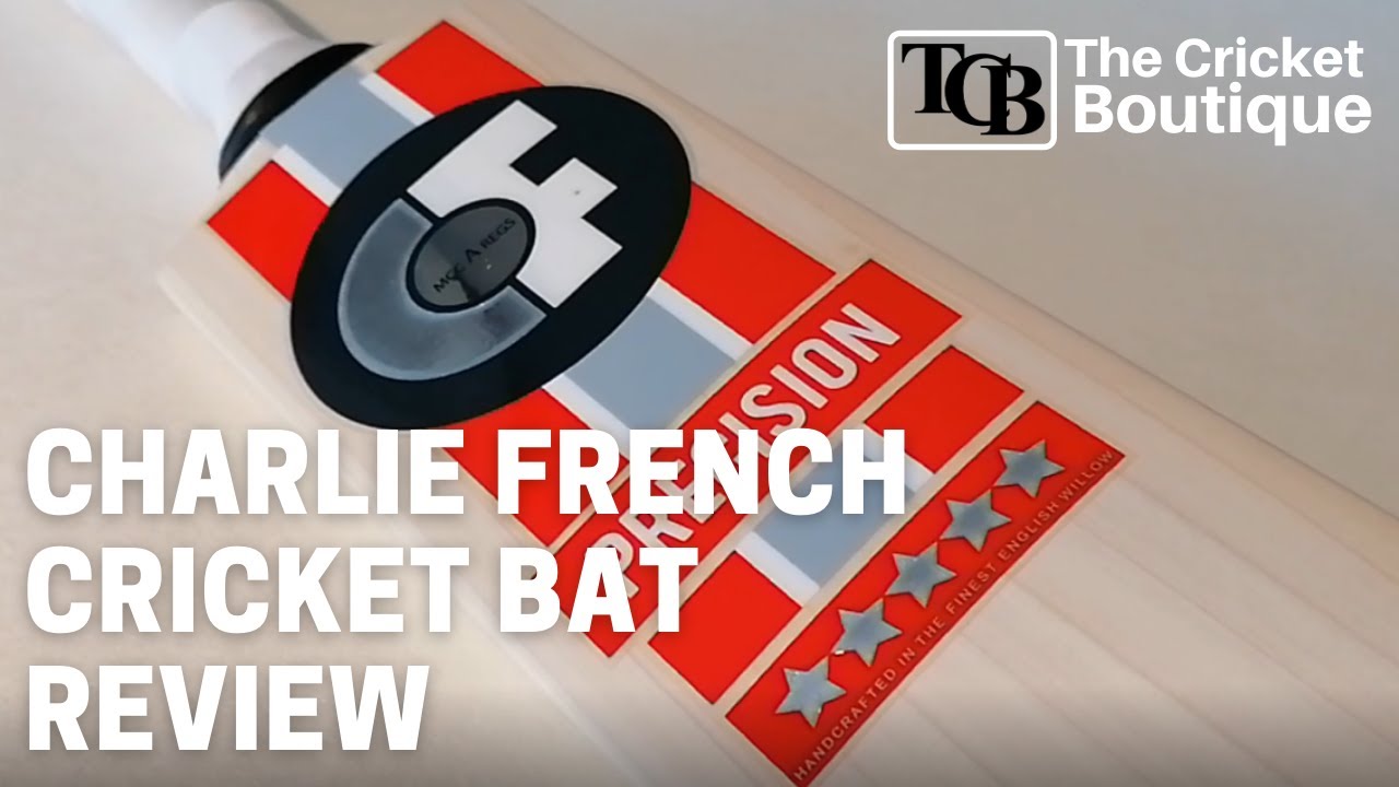 Charlie French Precision Cricket Bat Review - YouTube