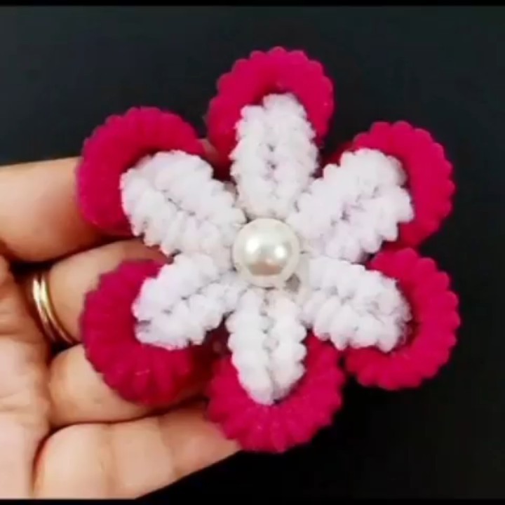 DIY how to make an adorable flower making craft | flower craft - YouTube