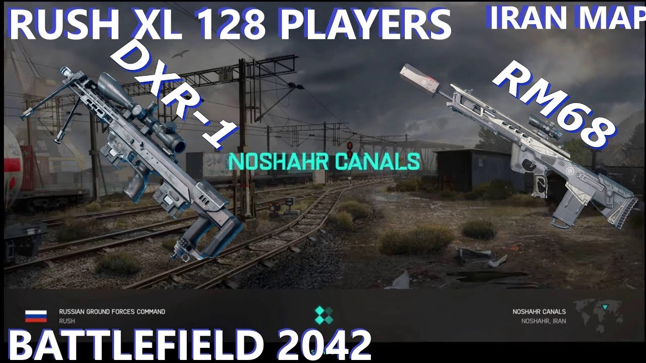 RUSH XL 128 PLAYERS NOSHAHR CANALS IRAN MAP KİM KİME DUM DUMA ...