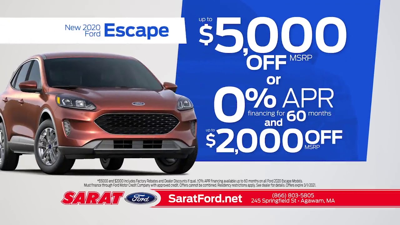 Sarat Ford - SUV Savings - Feb 2021 - YouTube