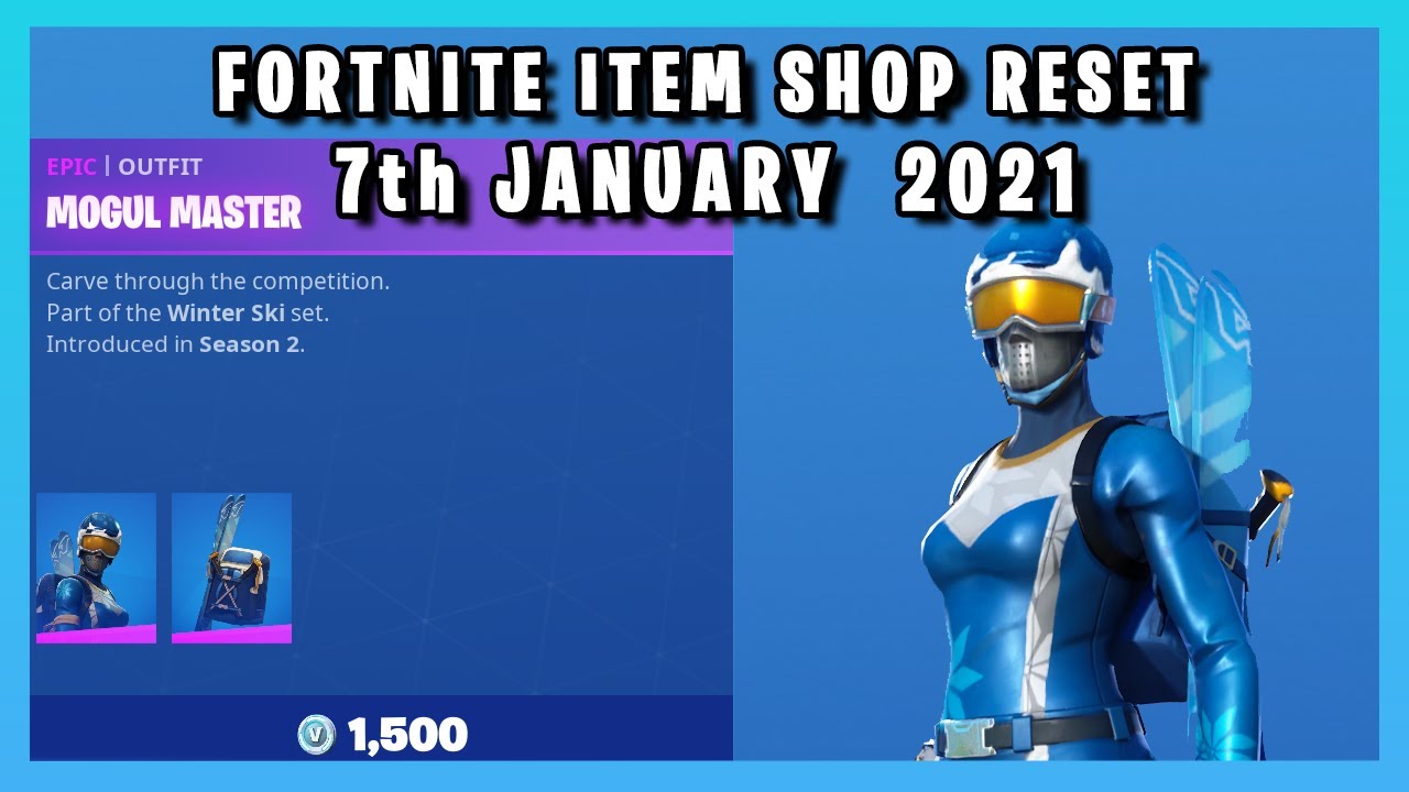 WINTER SKI SET IS BACK! (Fortnite Item Shop Reset 7th January 2021 ...