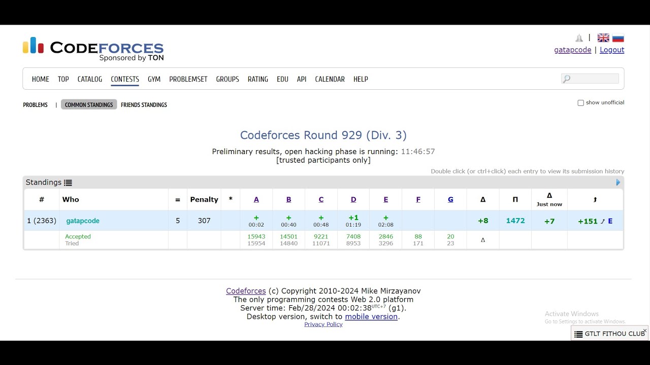 Codeforces Round 929 (Div. 3) | A + B + C + D + E | Code C++ - YouTube Codeforces Round 929 (Div. 3) | A + B + C + D + E | Code C++ - YouTube