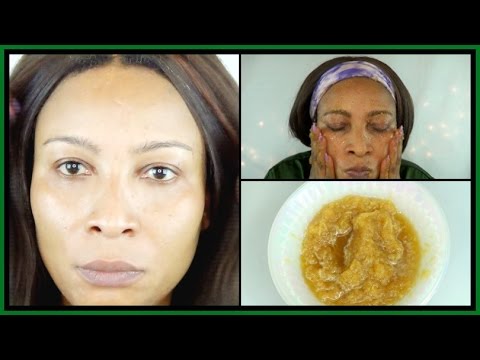 HOW TO GET BEAUTIFUL SKIN IN 5 MINUTES | APPLE BROWN SUGAR SCRUB FOR ...