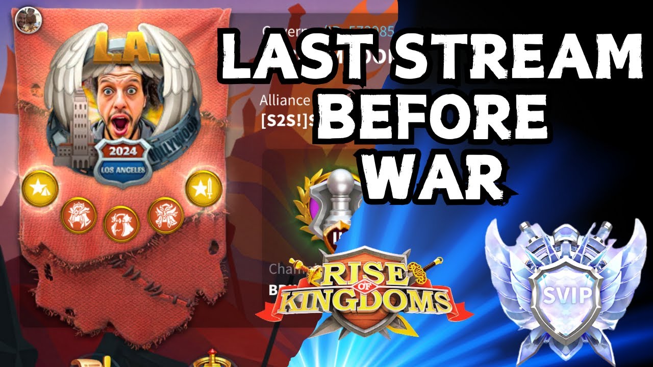 2429 KVK l LAST STREAM BEFORE WAR l BURNING FORTS l BOOM BOOM TIME l ...