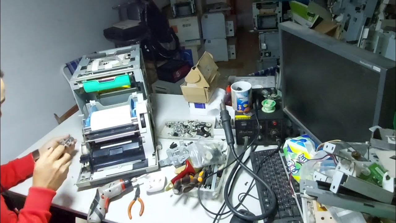 réparation mitsubishi cp 9550📞📞 0669095050 - YouTube